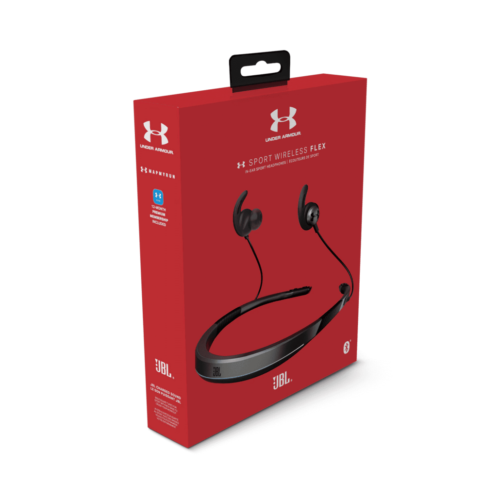 Under Armour Sport Flex Wireless In-Ear Behind-the-Neck Headphones! JBL ...