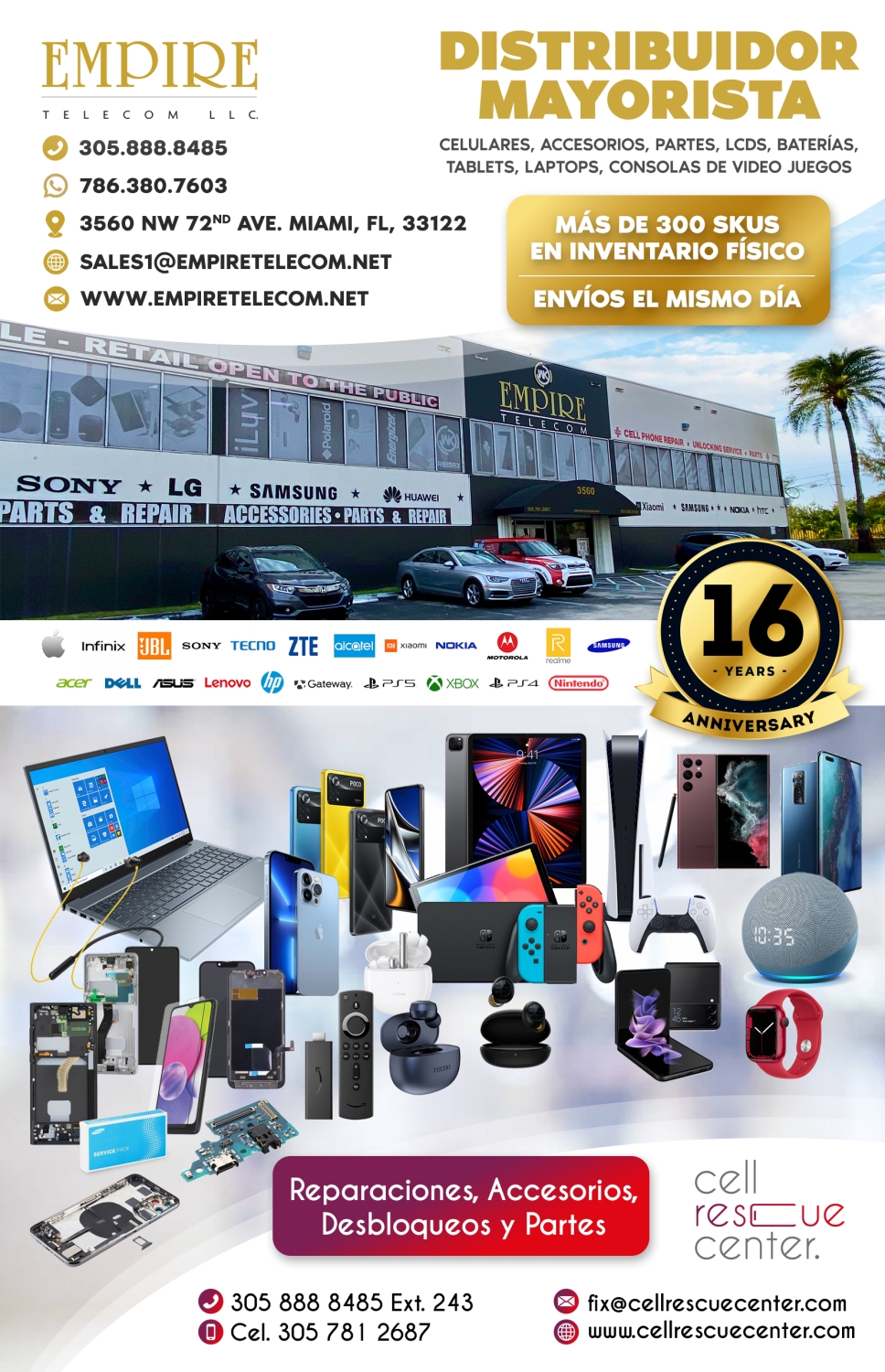 Wholesale Cell Phone Accessories | Accesorios de Celulares por mayor