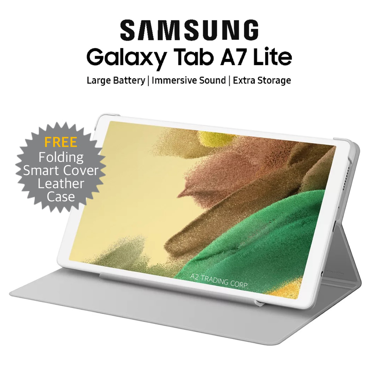 Samsung Galaxy Tab A7 Lite 8.7" (SM-T220) 32GB WiFi with FREE Bonus ...