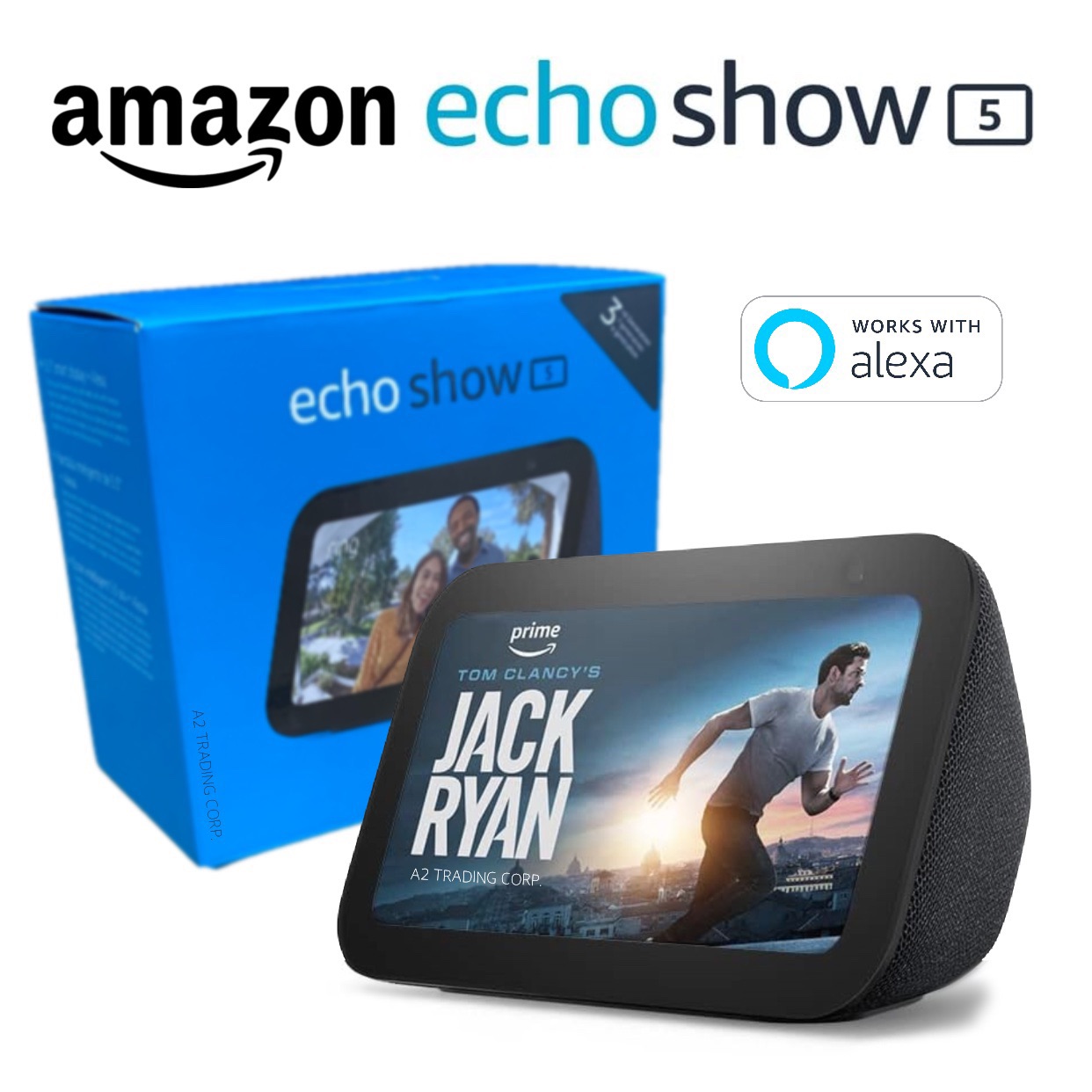 Amazon Echo Show 5 3rd Gen Charcoal Comprar Magazine