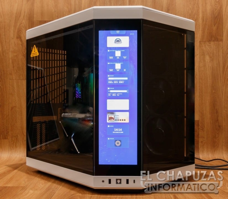 HYTE Y70 Touch: ¡Asombroso chasis con pantalla 4K incorporada ...