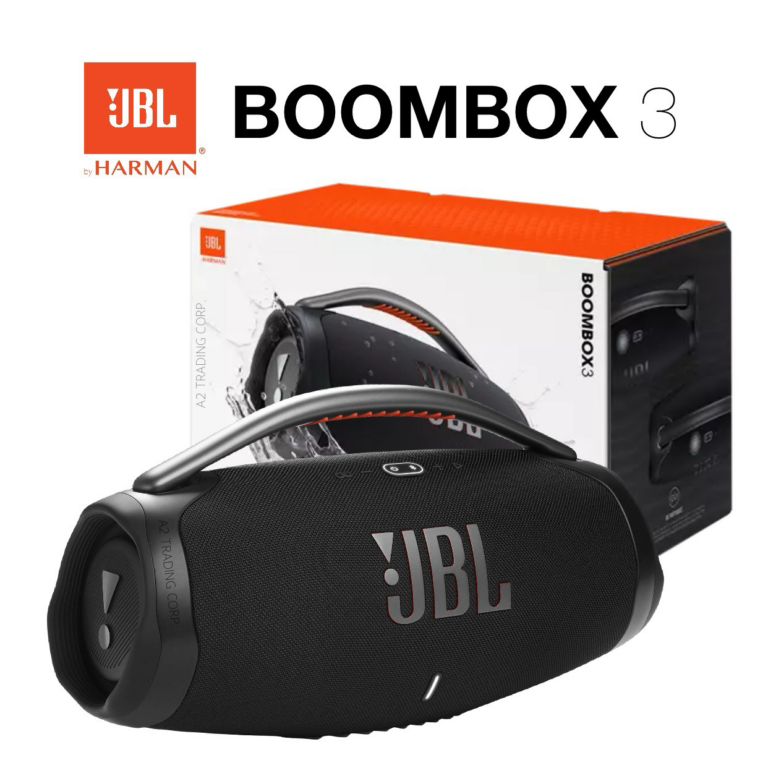 JBL Boombox 3 Waterproof Portable Bluetooth Speaker - Black - Comprar ...
