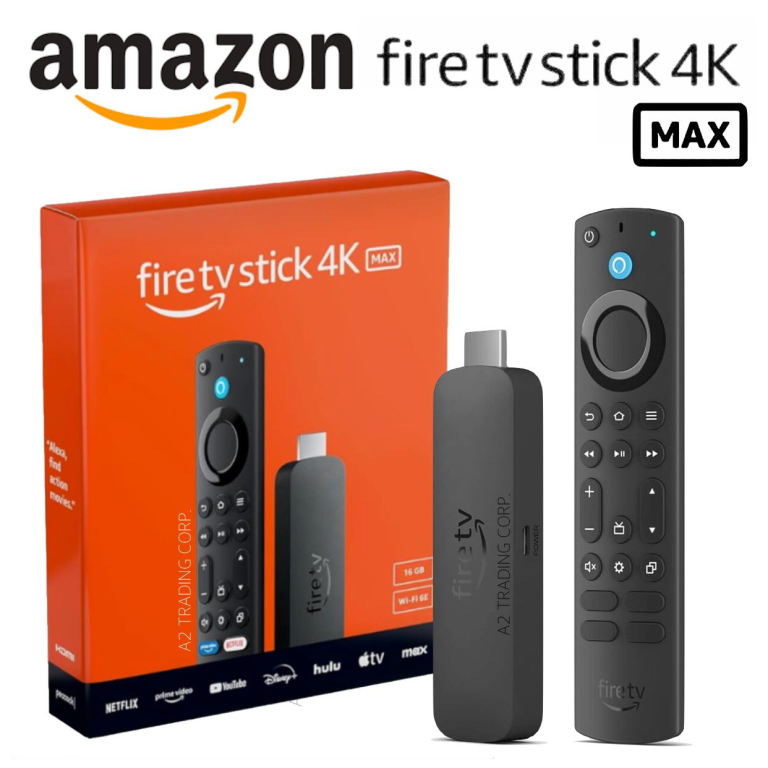 Amazon Fire TV Stick 4K MAX (2nd Gen., 2023 Release) with Wi-Fi 6E and ...