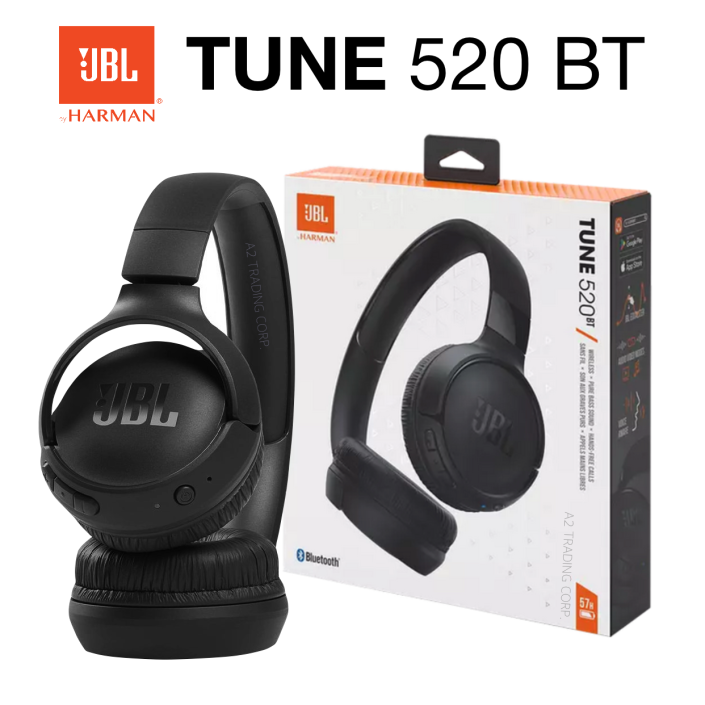 JBL Tune520BT Wireless Bluetooth On Ear Headphone - Black - Comprar ...