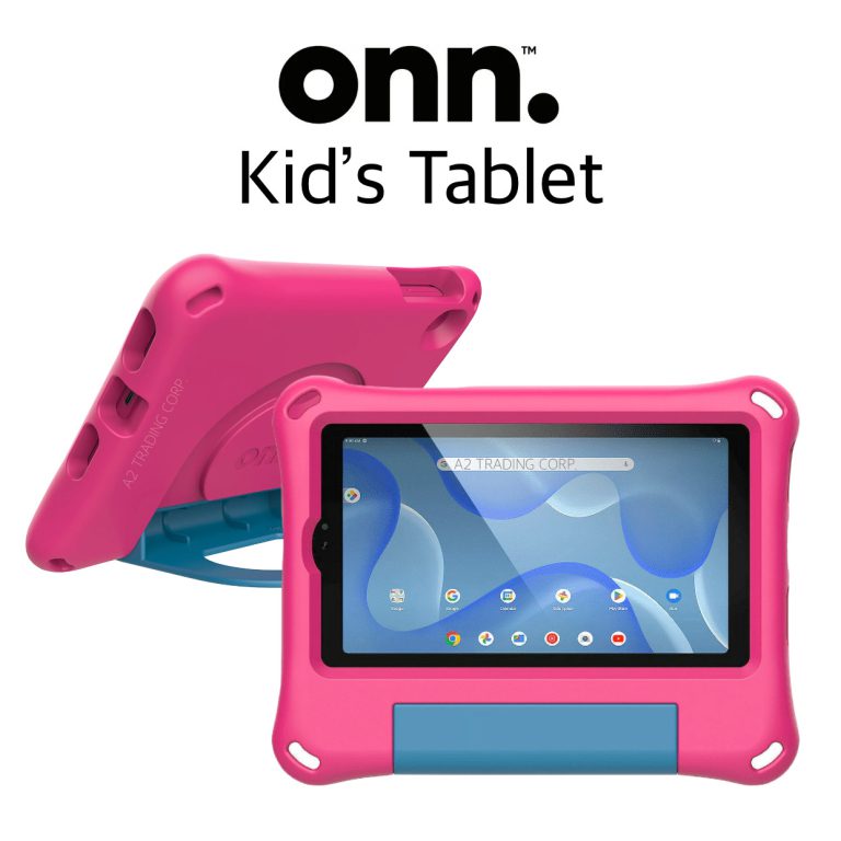 ONN. Surf 7” Kids Tablet, 3GB RAM, 32GB, Dual Camera, WiFi, Android 14 ...
