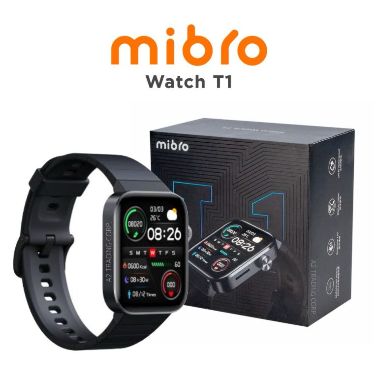 Mibro T1 Smartwatch - Tarnish Black - Comprar Magazine
