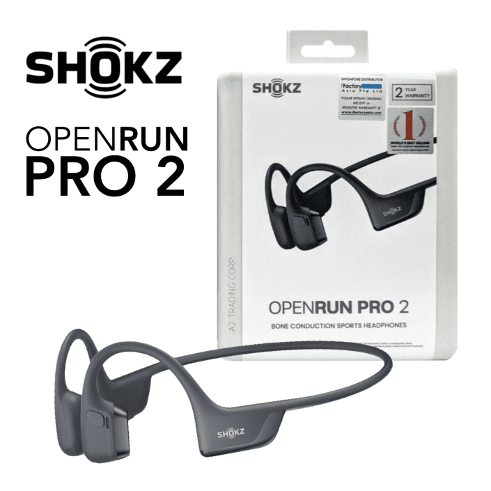 SHOKZ OpenRun Pro 2 - Open-Ear, Bone Conduction Sport Headphones with ...