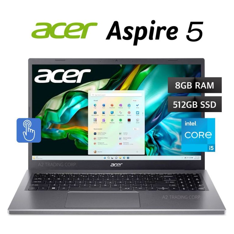 Acer Aspire 5 15.6” FHD Touchscreen Laptop, Intel Core i5-13420H, 8GB ...