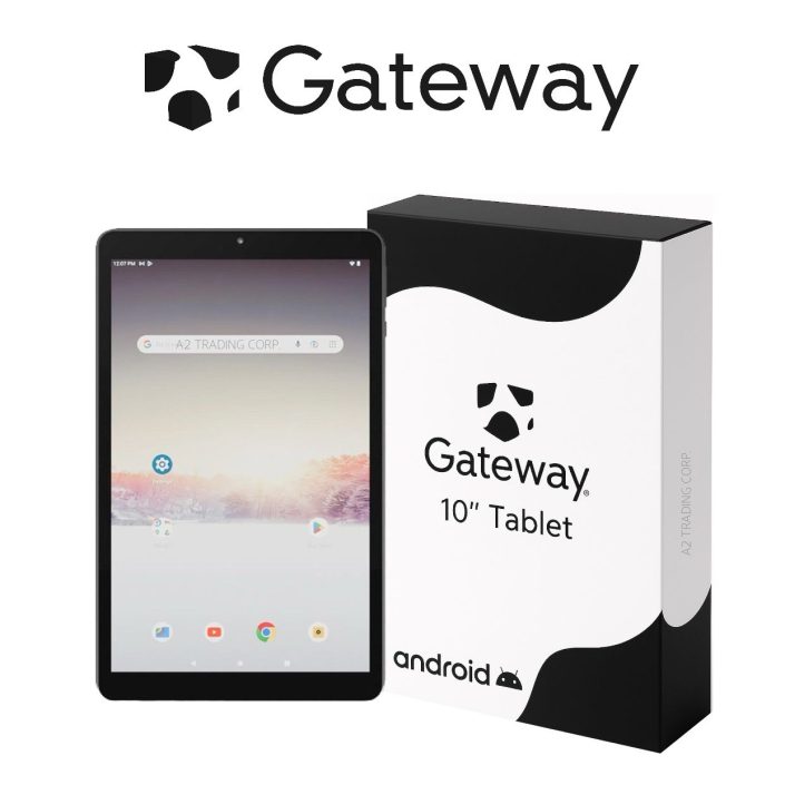 Gateway 10.1" IPS HD Tablet, Mediatek MT8168 Quad Core Processor 2.0GHz ...