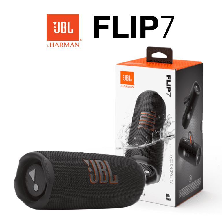 JBL Flip 7 Waterproof Portable Bluetooth Speaker - Black - Comprar Magazine