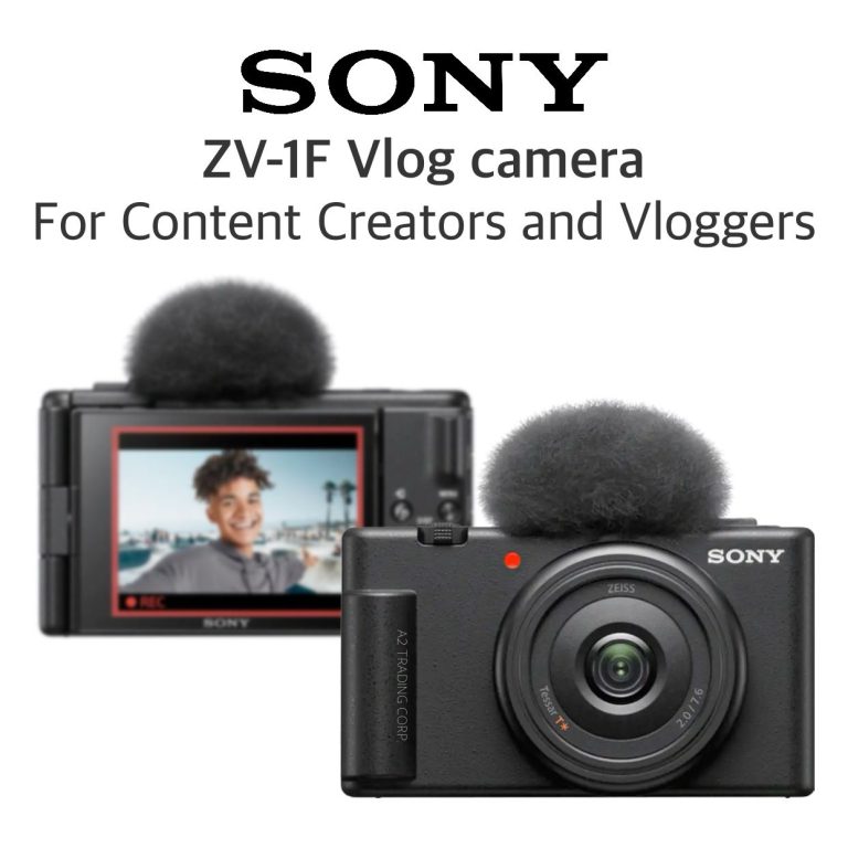 Sony ZV-1F Vlog Camera - Black - Comprar Magazine