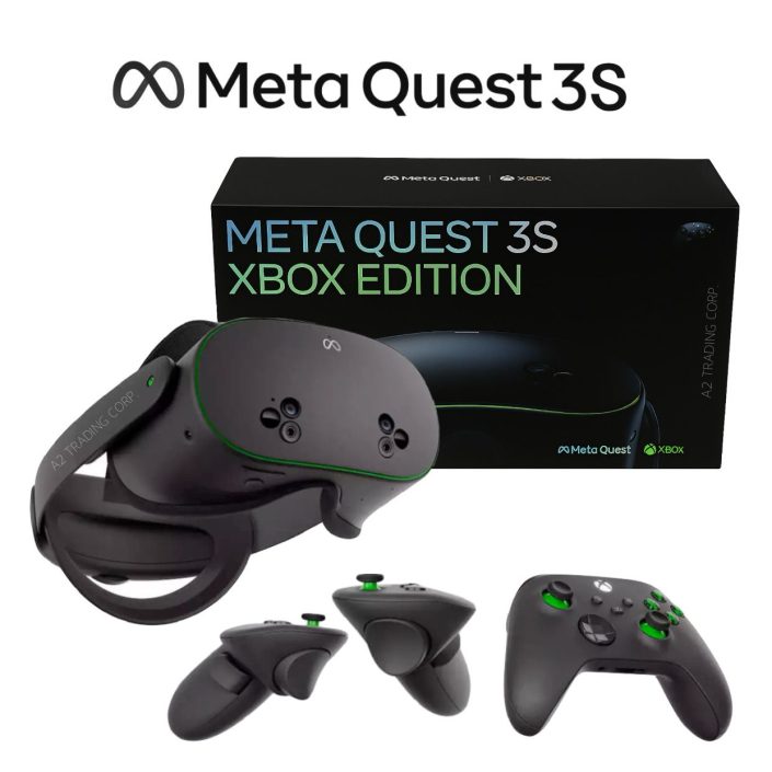 Meta Quest 3S Xbox Edition 128GB - Limited-Edition Hardware & 3 Months of Xbox Game Pass ...