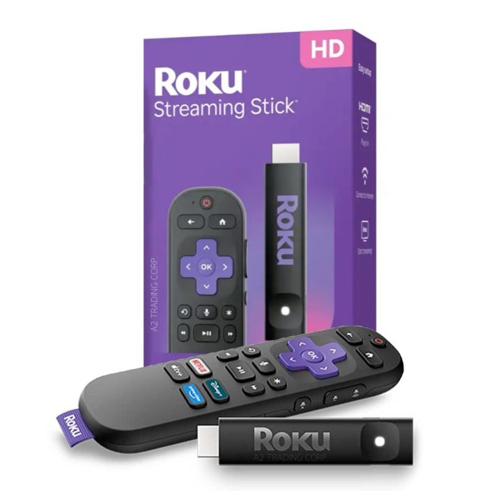 Roku Streaming Stick 2025 - HD Streaming Media Player for TV with Voice ...