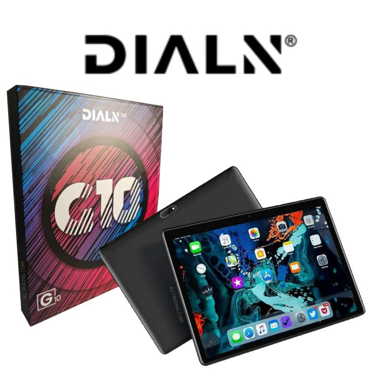DIALN G10 - 10” HD+ TouchScreen Tablet, Octa-Core Processor, 4GB RAM ...