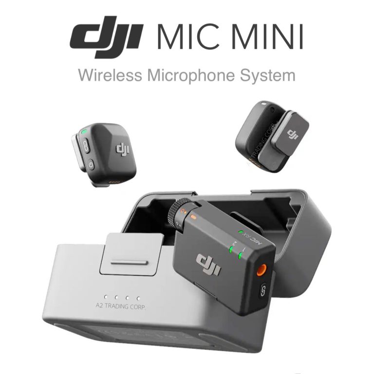 DJI Mic Mini - Wireless Omnidirectional Microphone System (2 TX + 1 RX ...
